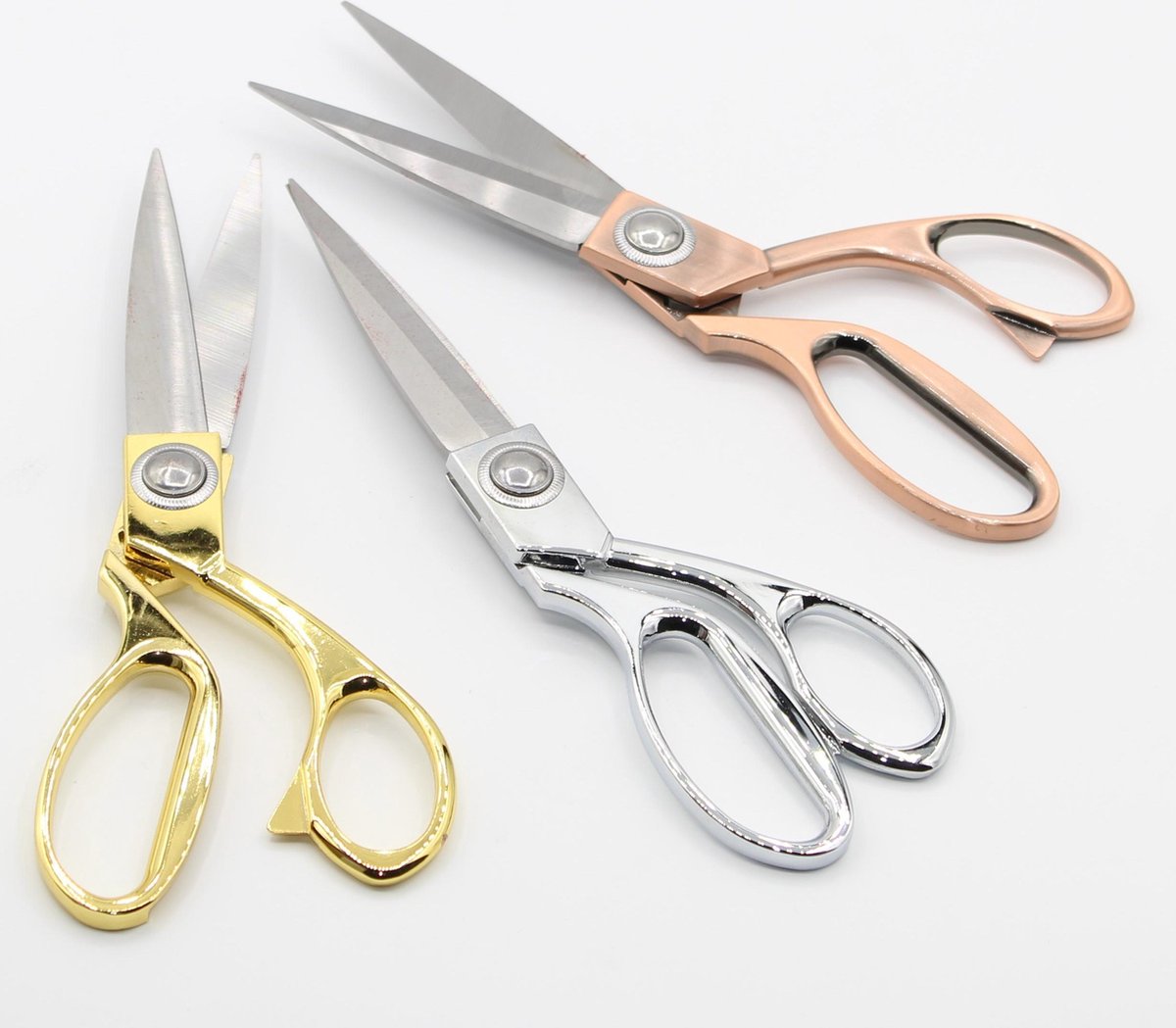 3 st - Professionele Kleermakersschaar - StofSchaar 21.6 CM - Duurzaam ...