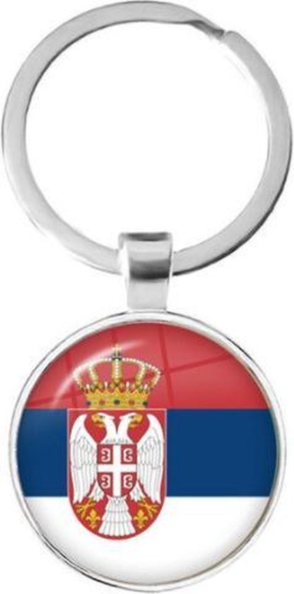Sleutelhanger Servië - geschenk – gift – cadeau – kado – verjaardag ...