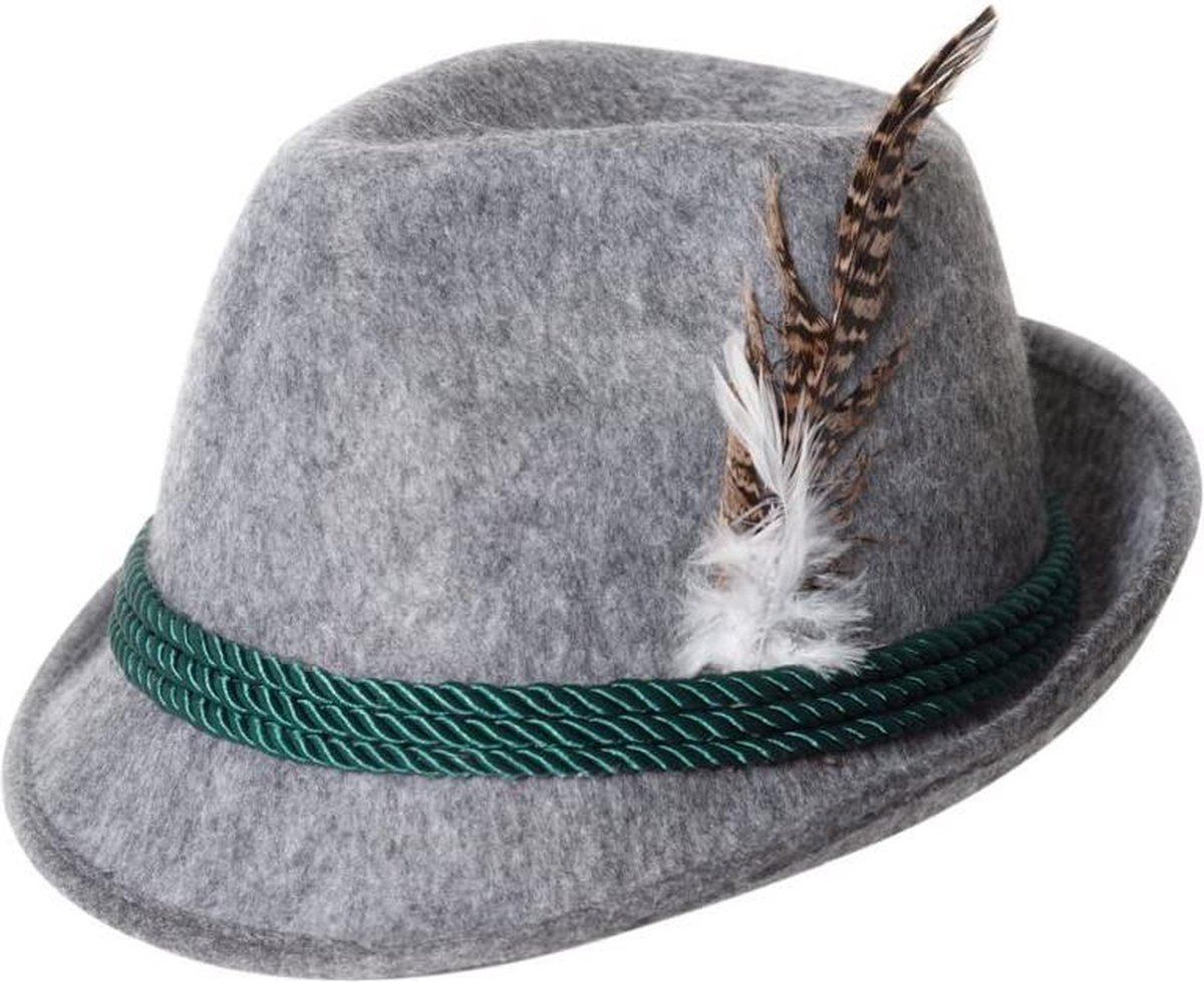 Partychimp Tiroler Hoed Deluxe Oktoberfest voor bij Carnavalskleding ...