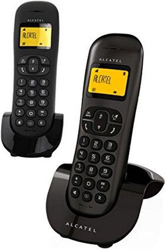 Alcatel C250 Duo DECT-telefoon Zwart | bol.com