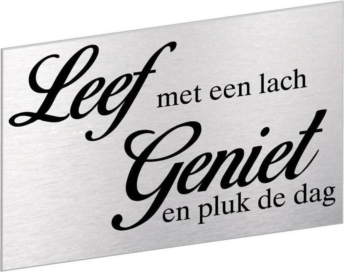 bol.com | Muursticker4sale Tekstbord leef met een lach geniet en pluk ... bol.com | Muursticker4sale Tekstbord leef met een lach geniet en pluk ...