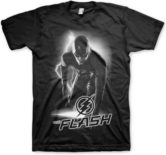 DC Comics The Flash Heren Tshirt -L- Ready Zwart | bol
