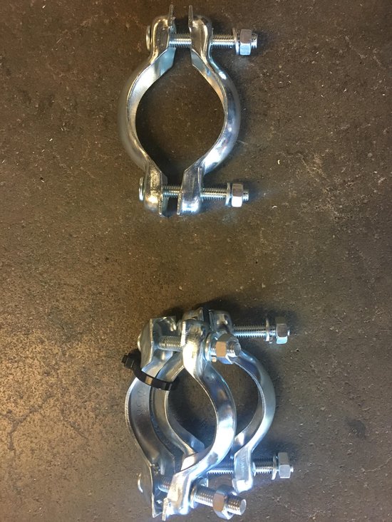 Franse buis klem set van 2 stuks 72 MM | bol