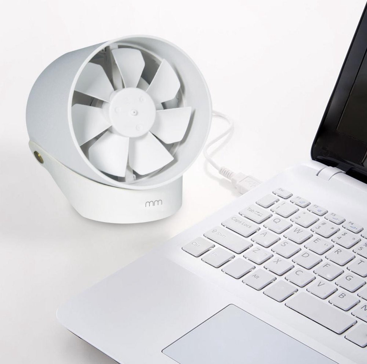 MikaMax USB Ventilator - Mini Ventilator – USB Fan - Bureau Ventilator ...