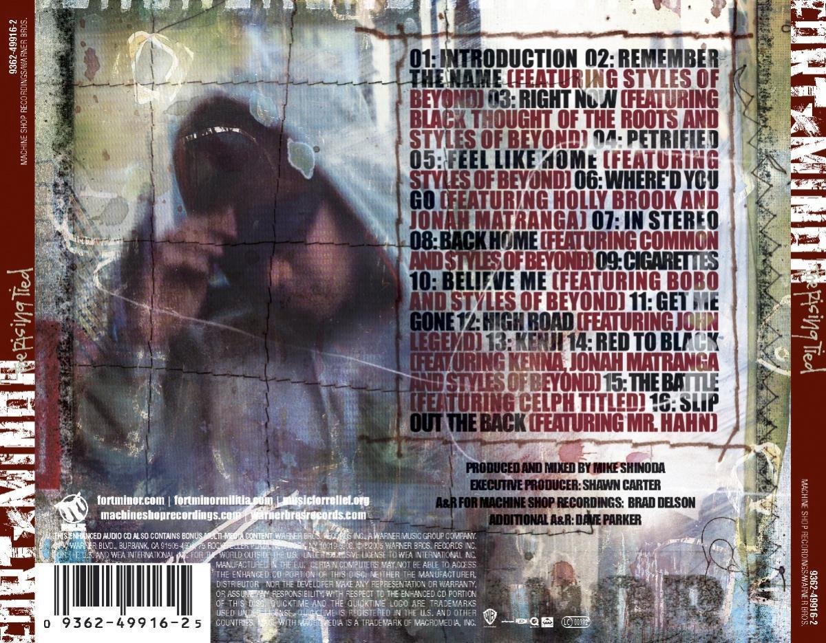 The Rising Tied (Jewelcase), Fort Minor | CD (album) | Muziek | bol.com
