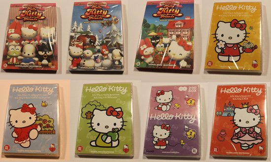Dvd Mega Voordeelpakket 8 Hello Kitty Dvd's (Dvd) | Dvd's | bol.com