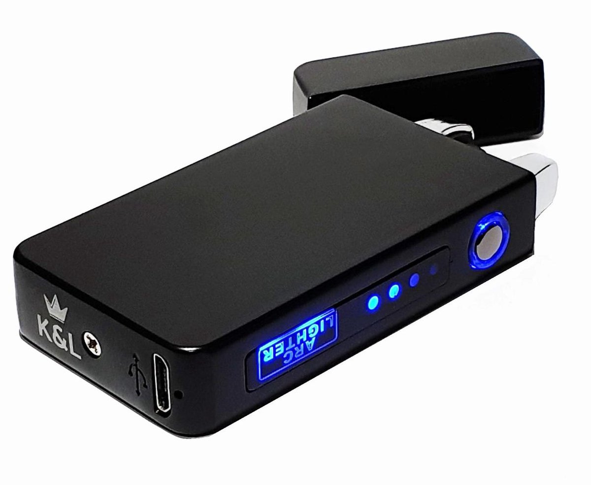 K&L Elektrische Plasma Aansteker - Vuurwerk - USB oplaadbaar - Storm ...