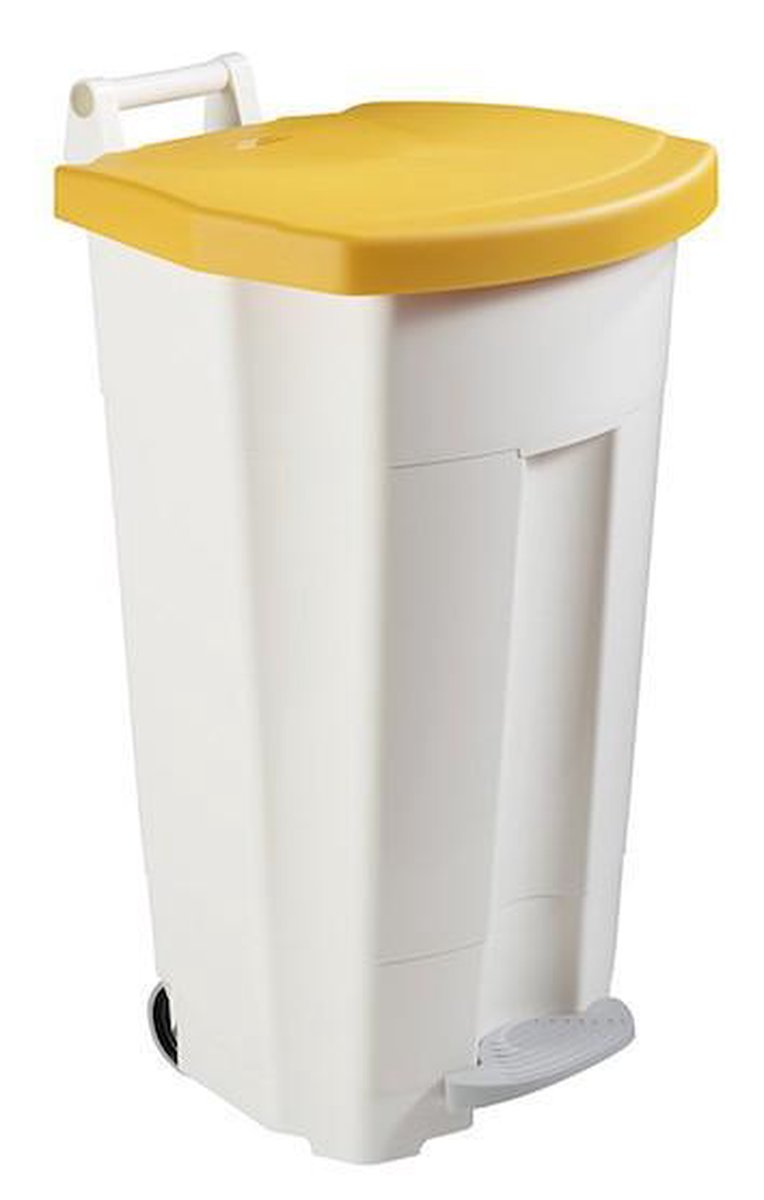 Mobile Mobily trash can 120L made of polyethylene plastic from ...
