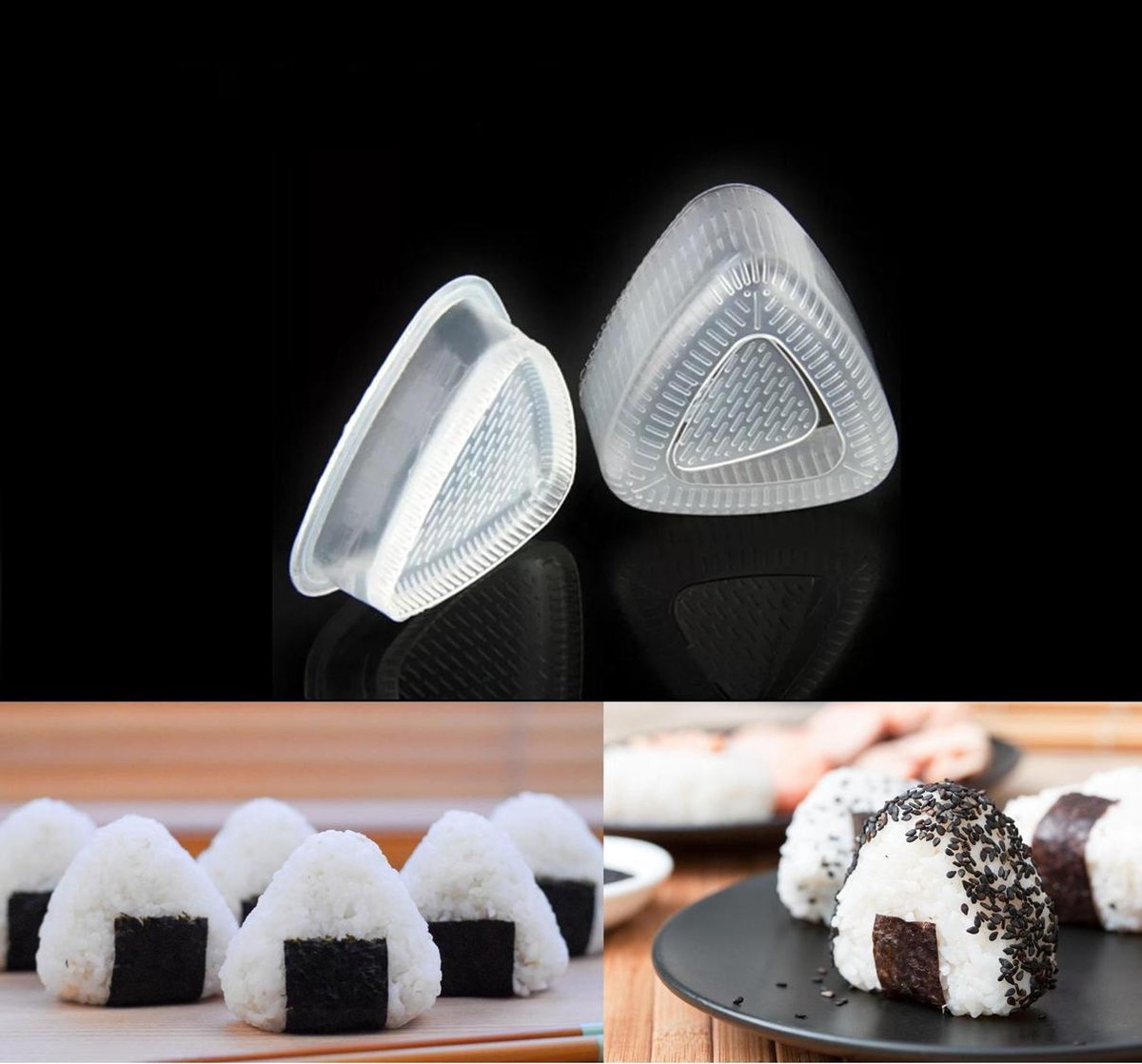 Kenjiro Combi set - Sushi maker - Sushi Nigiri maker - Sushi Onigiri ...