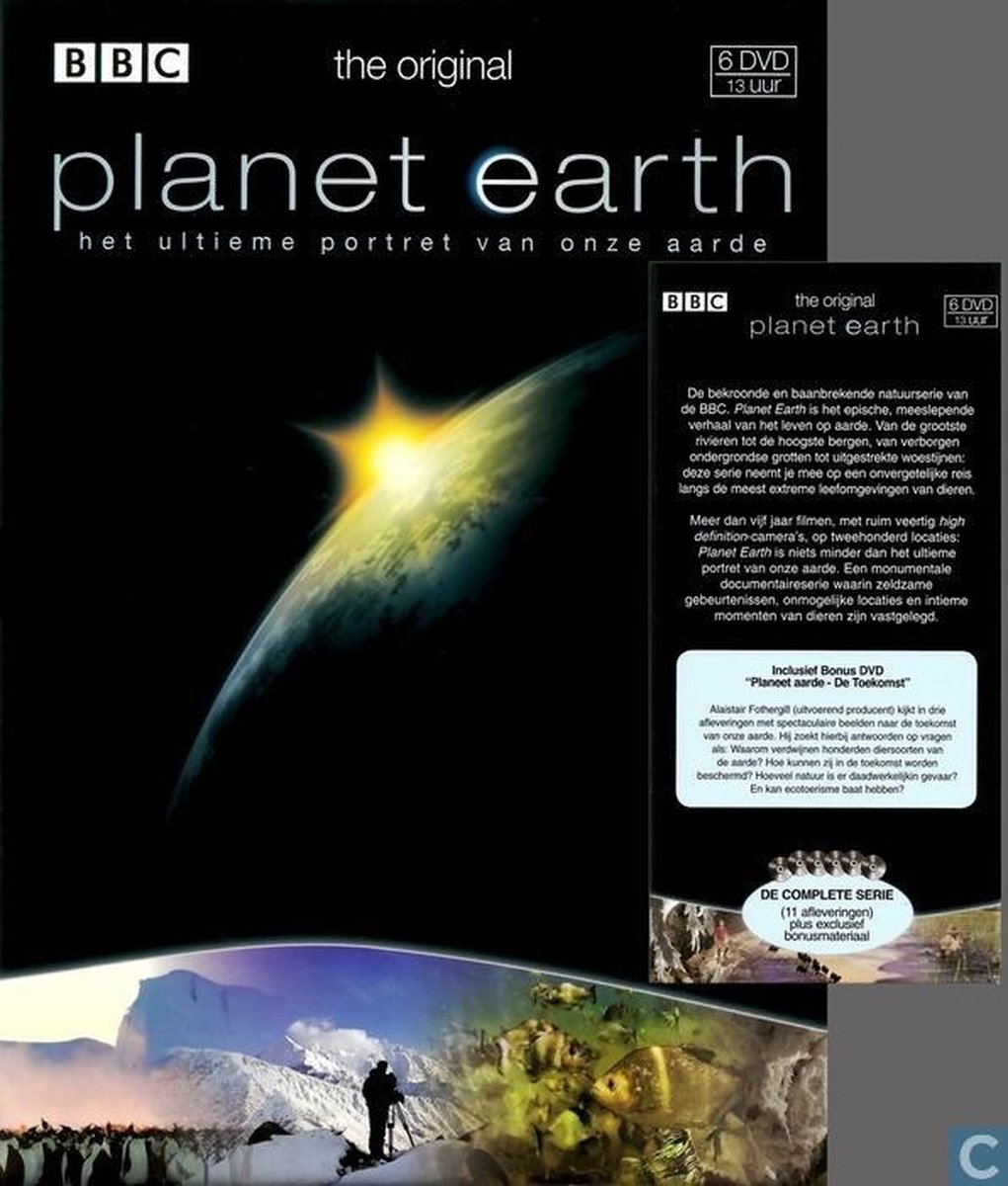 BBC - The original planet earth - 6 DVD - 13 uur - Docu - Natuurfilm ...