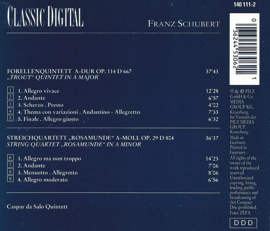 Franz Schubert - Classic Digital, Franz Schubert | CD (album) | Muziek ...