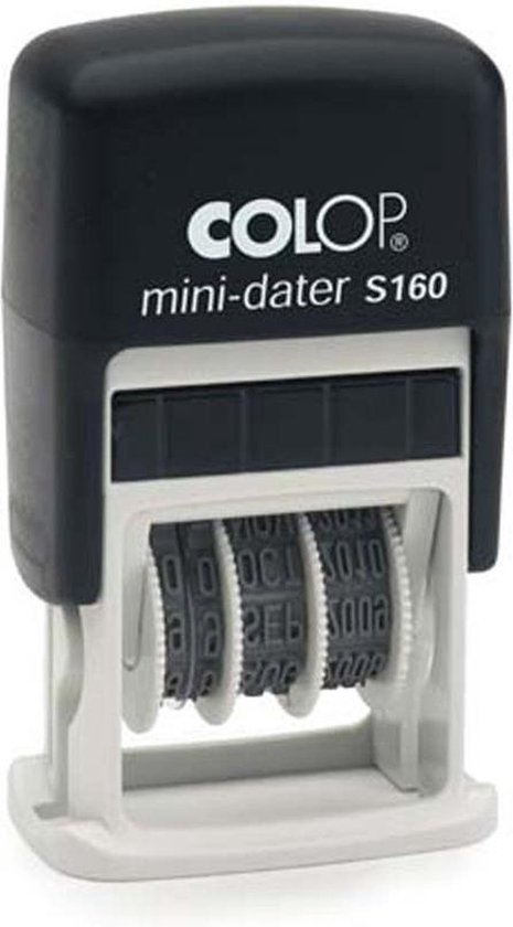 Colop Printer S160/D - Stempels - Datum stempel Nederlands - Stempel afbeelding en tekst | bol.com