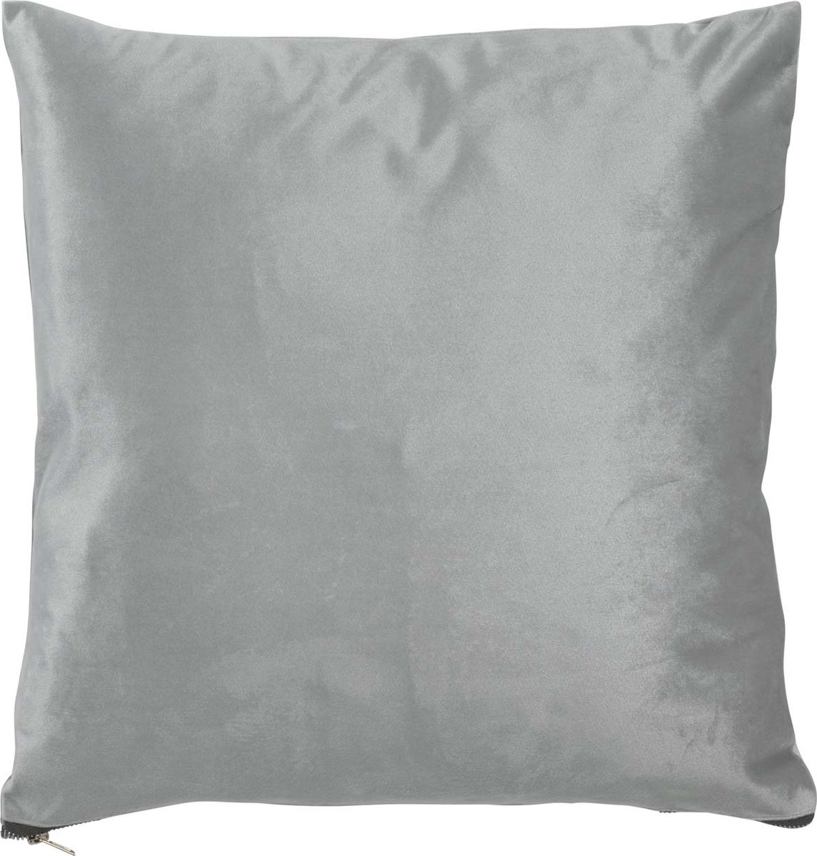 FLAXA - Kussenhoes lichtgrijs 45x45 cm - Exclusief binnenkussen | bol.com