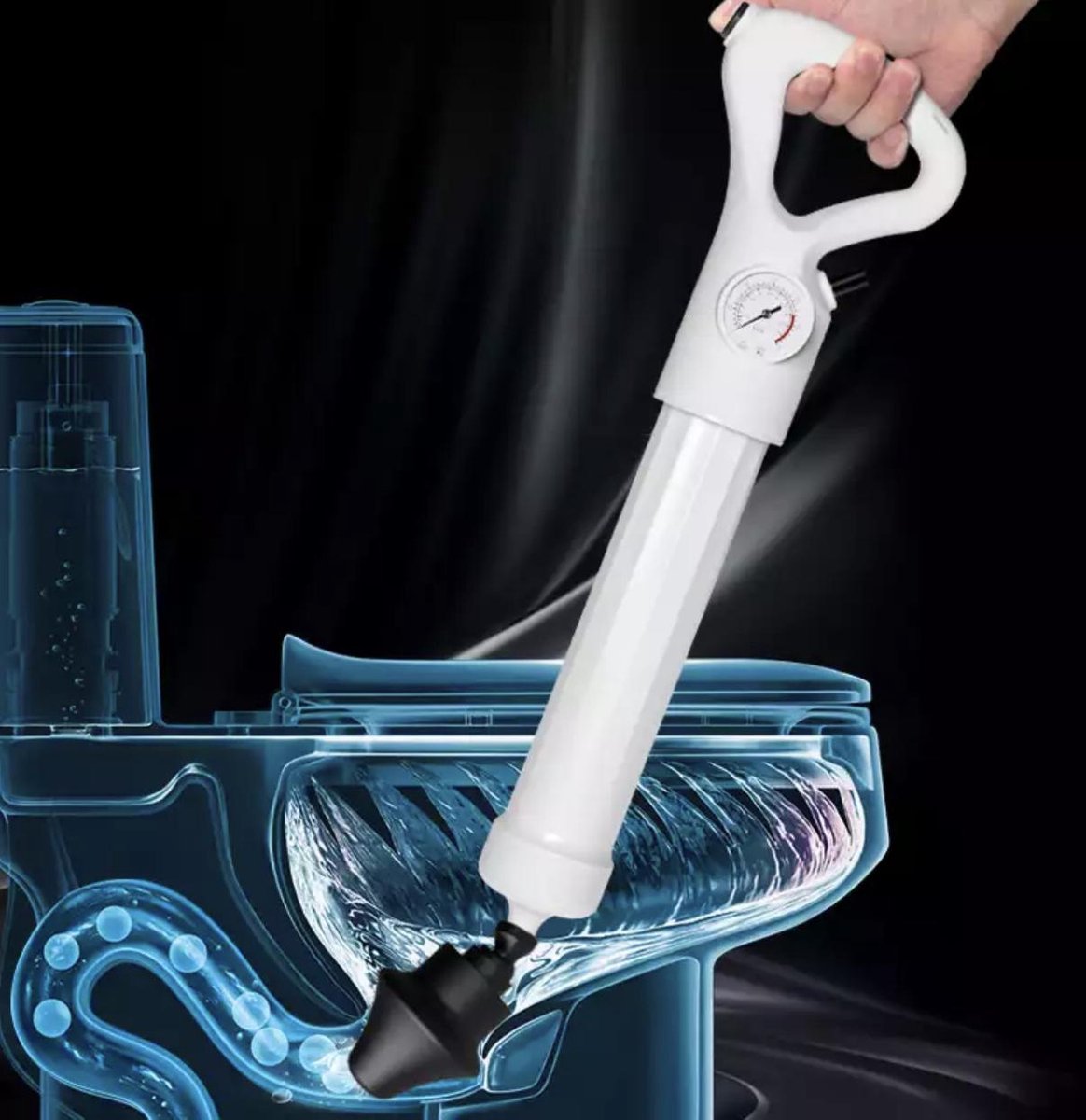 BESTE DEAL! Ontstopper toilet - Luchtdruk totaal ontstopper ...