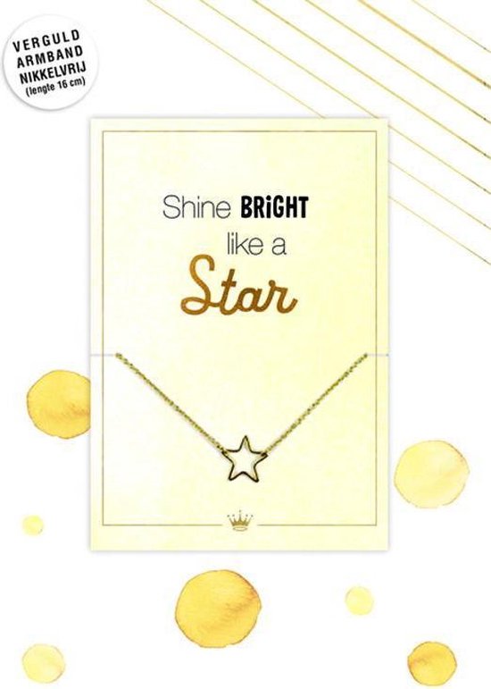 Hallmark armband shine bright like a star | bol