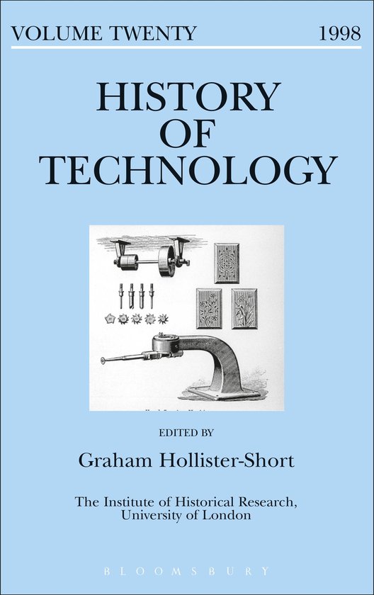 History of Technology - History of Technology Volume 20 (ebook ...