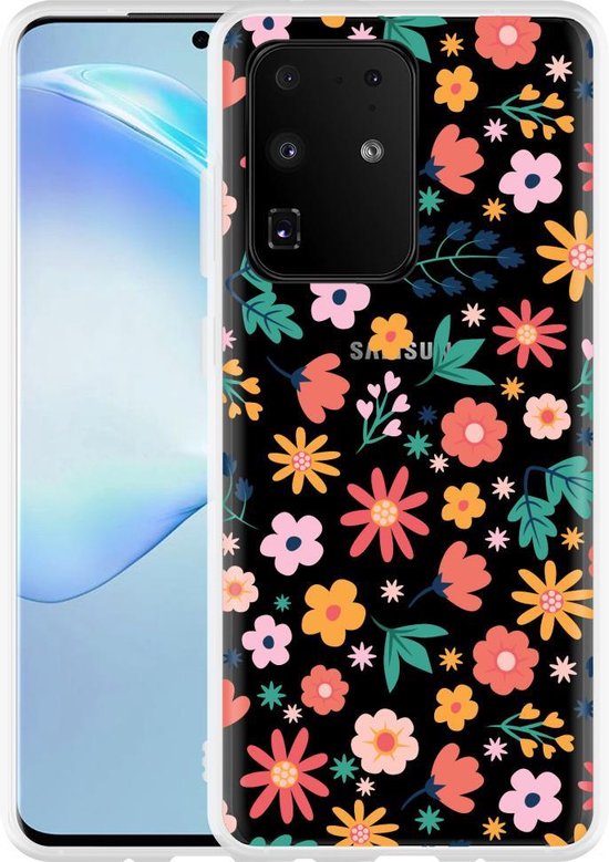 Samsung Galaxy S20 Ultra Hoesje Always have flowers - Designed by Cazy | bol