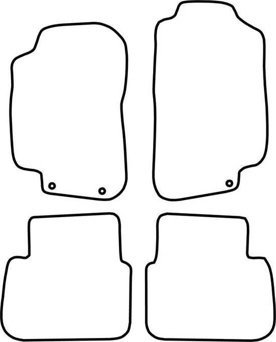 AutoStyle Automatten Saab 9-5 2008-2010 | bol