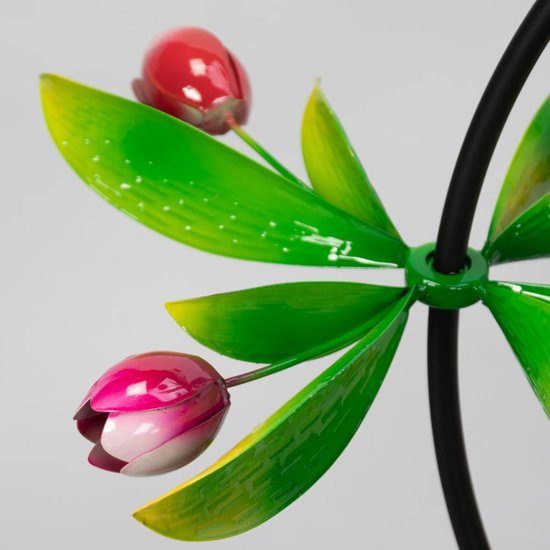 Fowey Metalen Tulp Tuin Windmolen van Primrose - diameter 82cm | bol.com