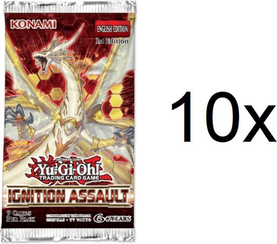 Yu-Gi-Oh! - Ignition Assault 10 booster packs | Games | bol