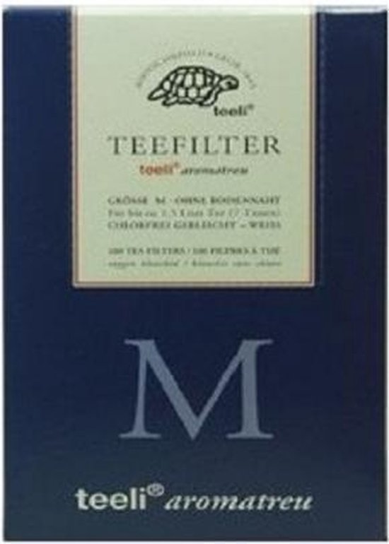 Teeli Aromatreu M Theefilter Papier / Teeli Filters Voor Losse Thee ...