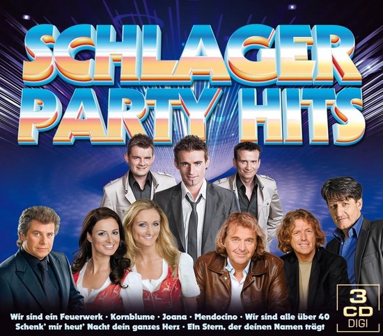 Schlager Party Hits - CD album van Various Artists | bol