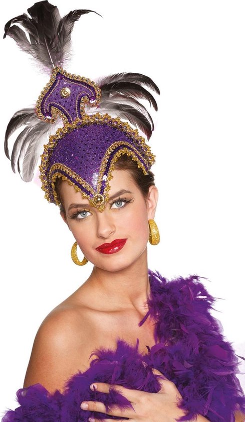 Carnaval tooi paars elite | bol