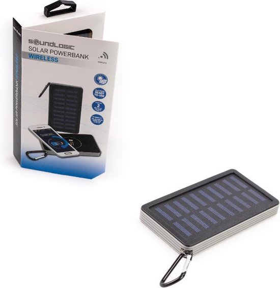 Soundlogic Solar Powerbank Draadloos | bol