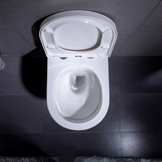 Tece Toiletset - Inbouw WC Hangtoilet wandcloset - Saturna Tece Square ...