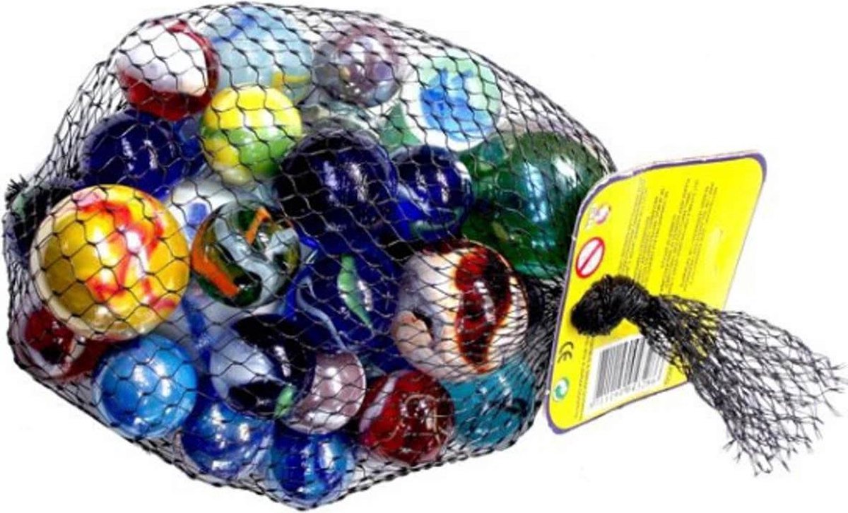 Knikkers in net 500 gram | bol.com