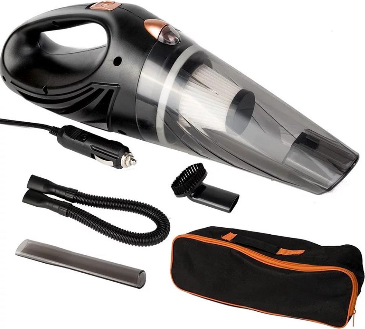 Auto Stofzuiger 12V - Nat/Droog - kruimelzuiger - Car Vacuum Cleaner ...