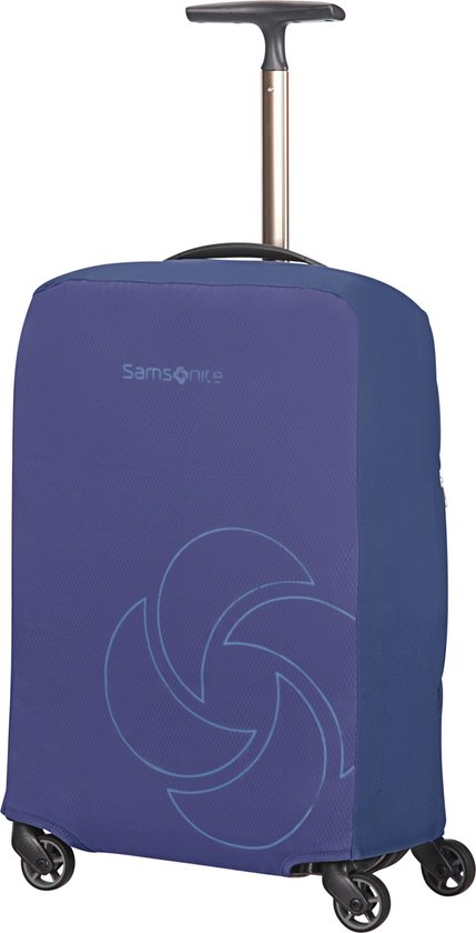 Samsonite - Global Ta Foldable Luggage Cover S Midnight Blue | bol