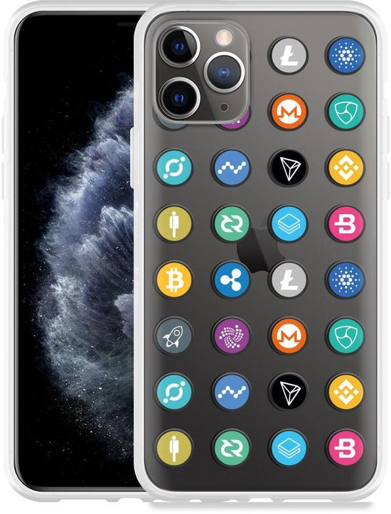 Apple iPhone 11 Pro Hoesje Cryptocurrency - Designed by Cazy | bol.com