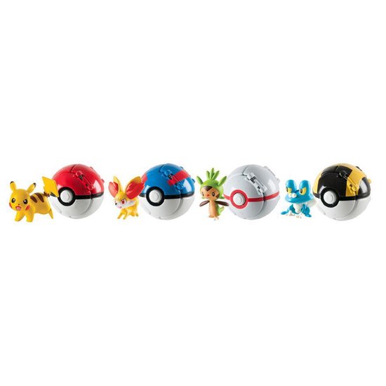 4 x Pokemon bal / Pokemon Ballen 4 stuks - met pokemon speelgoed ...