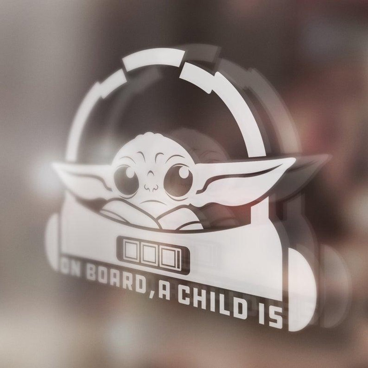 Baby Yoda - Baby on board - Star Wars - The Mandalorian - Baby Yoda ...