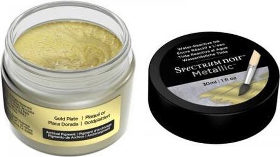 Spectrum Noir Metallic-Liquid Ink 30ml-Gold Plate | bol.com