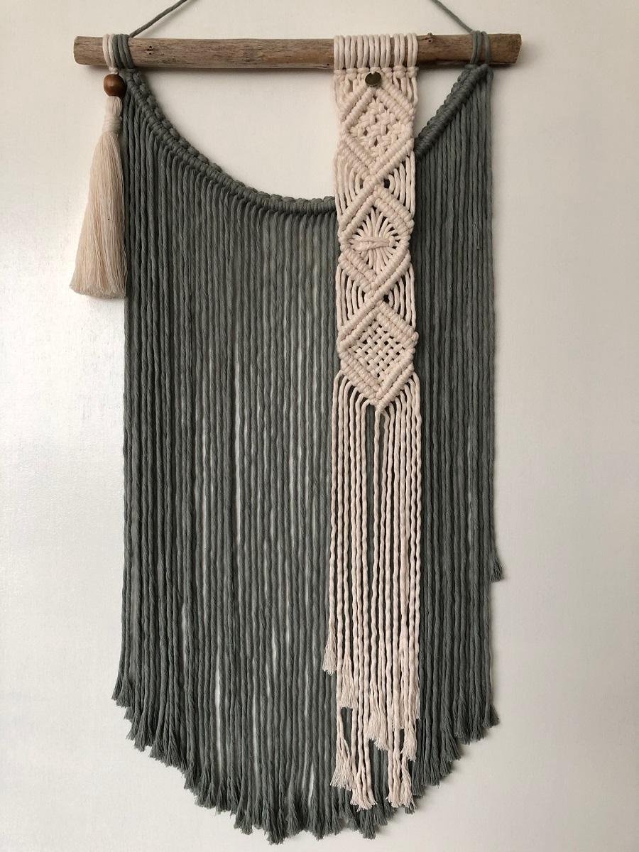 Frezya Macrame muur opknoping , muur hanger, macrame muur décor, wand ...