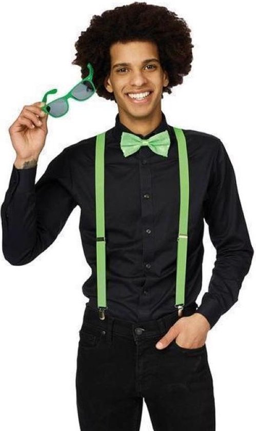 Fluo neon groene Accessoire set | bol