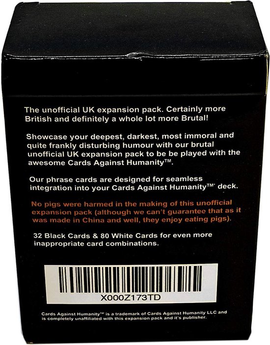 Pigs Against Profanity Volume 2 - Unofficial expansion pack Cards ...