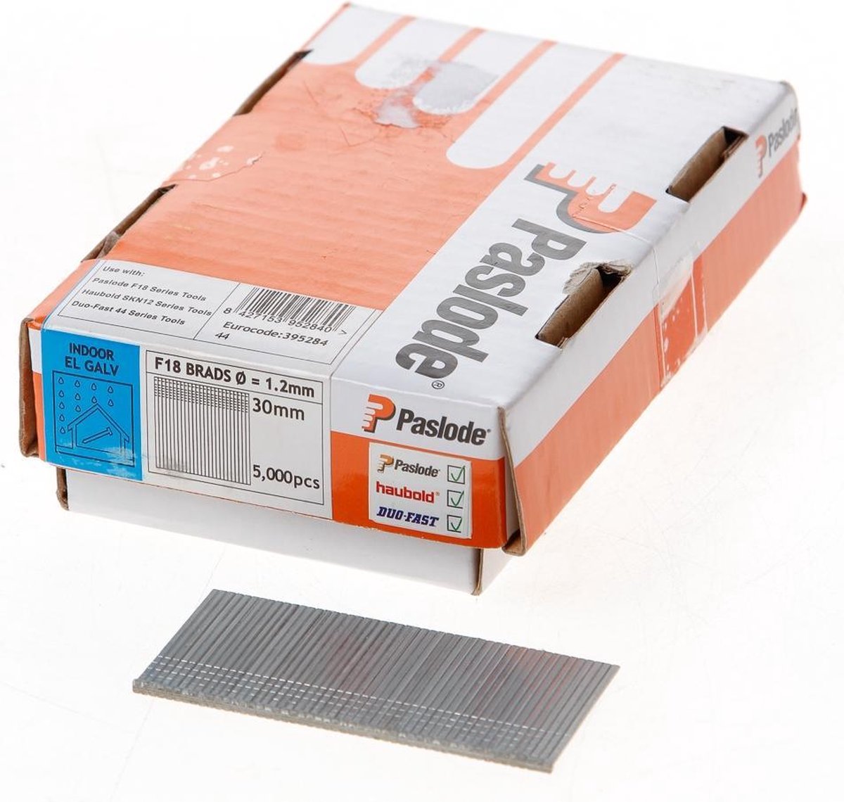Paslode clou de finition / clou de finition F18 x 30 galvanisé 395284 ...