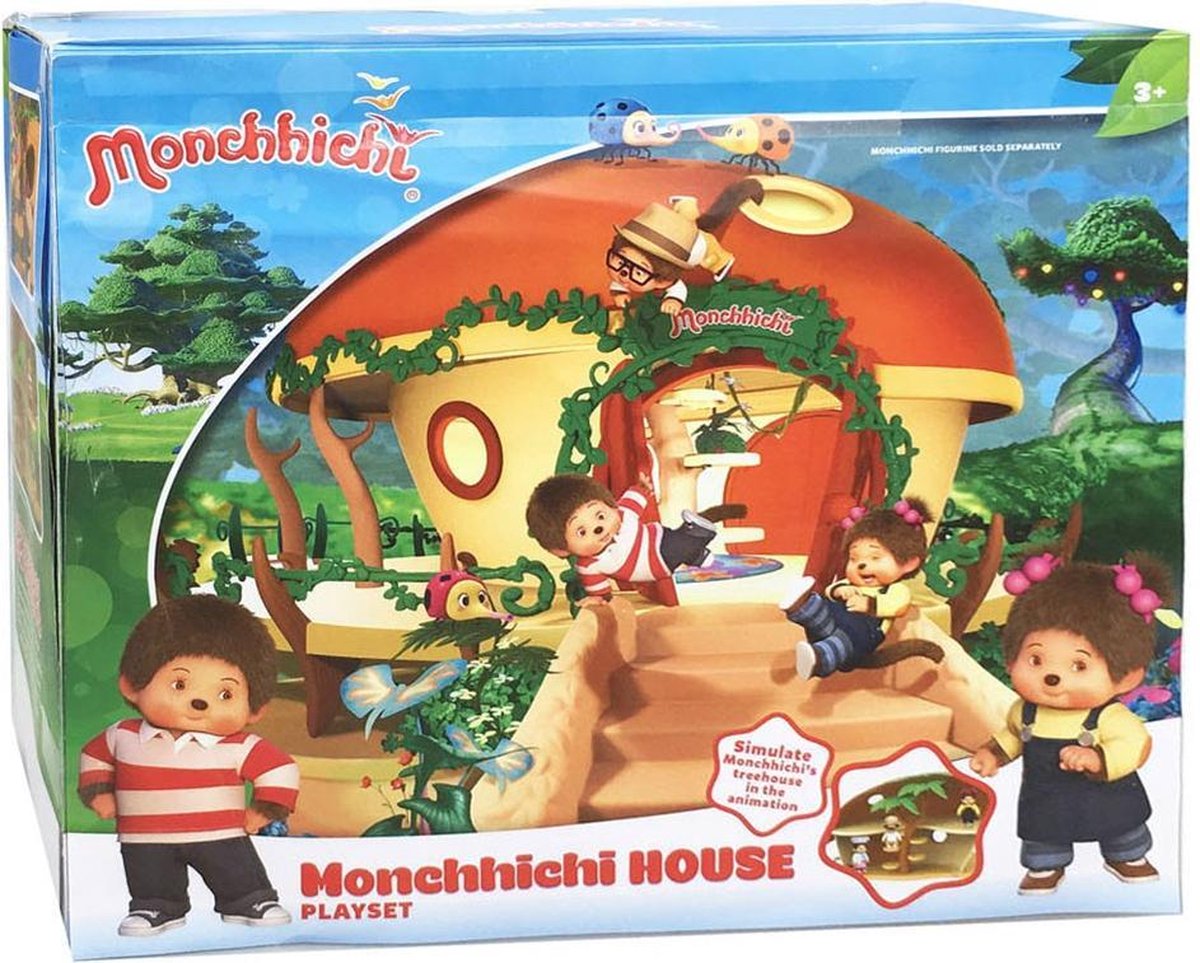 Monchhichi - Boomhut- Treehouse - Playset - Boomhuis - Speelhuis - Huis ...