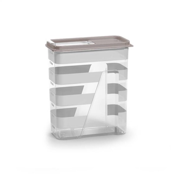 2L Doseercontainer Culinaria Latte - Met Maatstreep | bol
