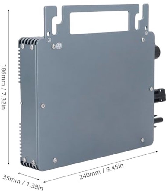 Solar Grid Micro Inverter 200W - Intelligent MPPT - IP66 Waterdicht | bol