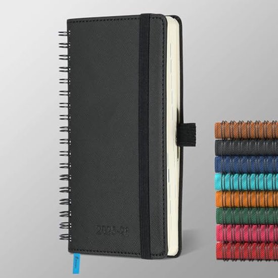 Kalender 2025/2026 - Weekplanner A6 - 18 maanden boekkalender met ...