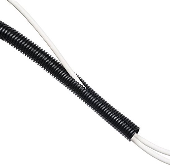 Flexibele kabelbuis voor Kabelbeheer - 1,1 meter Zwart 25 mm | bol
