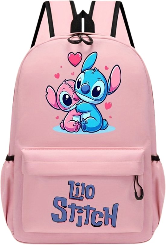 Stitch Rugzak | Kinderen | Roze | Stitch rugtas | Rugtas met mooie 3D ...