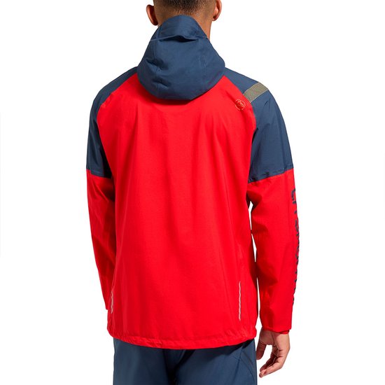 La Sportiva | Pocketshell Jacket | Regenjack | Heren | Mountain Red ...