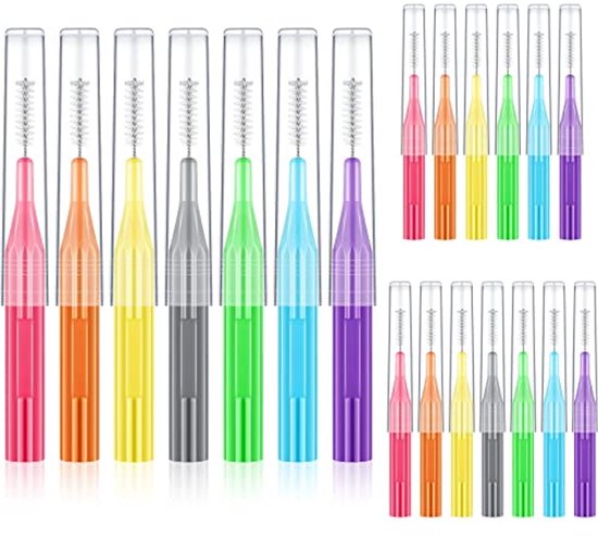 Brossettes interdentaires (lot de 20) pour une hygiène bucco-dentaire ...