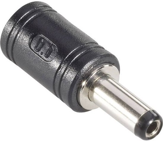 BKL DC plug 5.5 mm - 5.5 x 2.1 mm (m) naar 5.5 x 2.5 mm (v) adaptor | bol