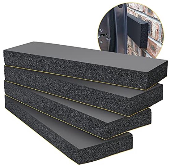 Set van 4 Zelfklevende Wandbeschermers voor Autodeuren - Extra Dikke ...